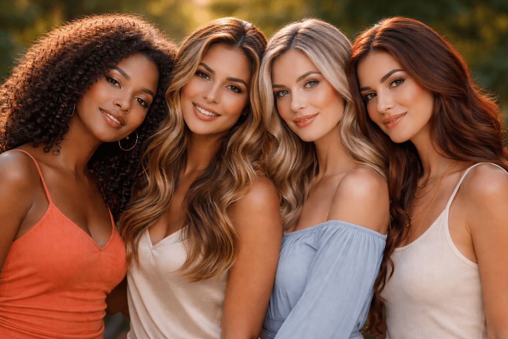 Salon Guide: Matching Hair Color to Skin Tone for a Natural, Balanced ...